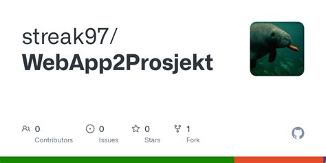Github Streak97 Webapp2prosjekt