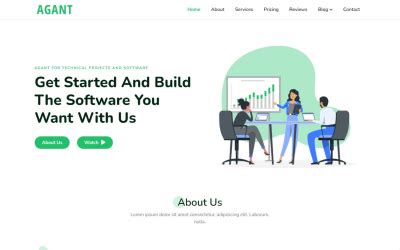 AppBox App Landing Page Template TemplateMonster