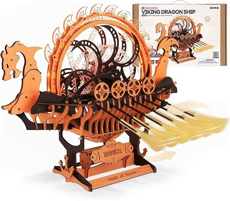 Rokr 3d Wooden Puzzle For Adults 3 Hour Build Viking