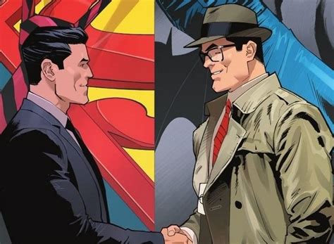 Bruce Wayne And Clark Kent Quadrinhos Arte Superman