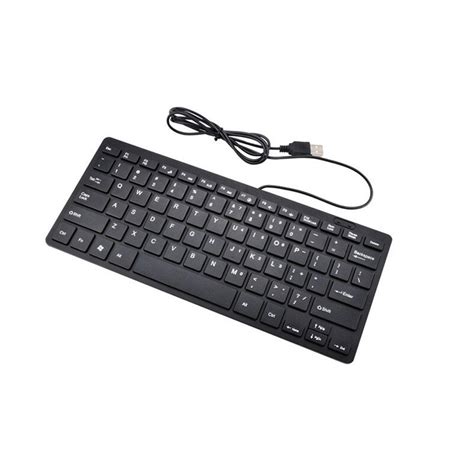 Mini USB Wired Super Slim Keyboard USB Multime Grandado