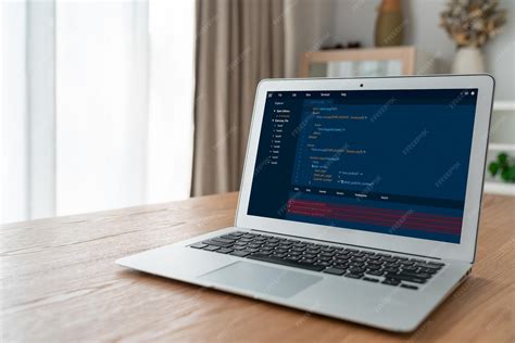 Programación De Desarrollo De Software En La Pantalla De La Computadora Para Aplicaciones