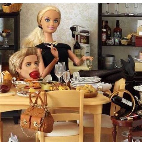 Barbie Divorced Barbie Barbie Hangover Crazy Barbie Funny