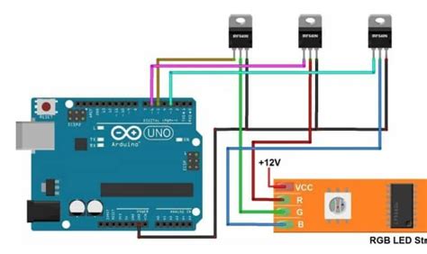 Wiring Options For Nano And 12 Volt 5050 Led Strip General Electronics Arduino Forum