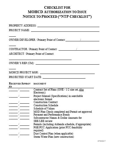 Free 25 Authorization Checklist Samples In Pdf Ms Word