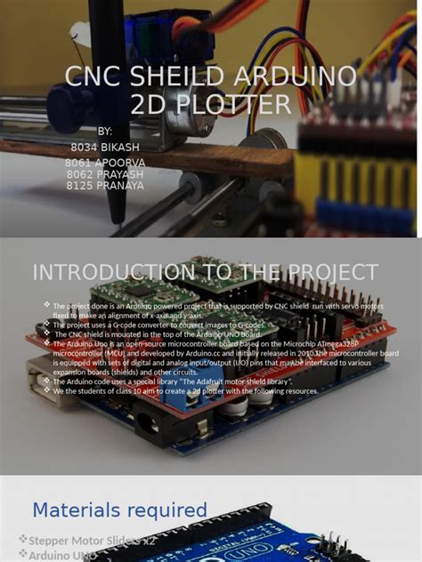 Cnc Sheild Arduino 2d Plotter Pdf