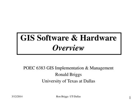 Ppt Gis Software And Hardware Overview Powerpoint Presentation Free Ppt Gis Software And Hardware Overview Powerpoint Presentation Free