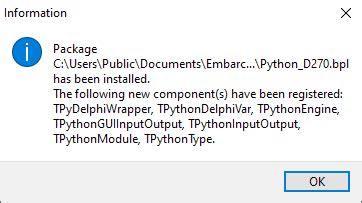 Using Python4Delphi With C Builder VCL Applications David I S