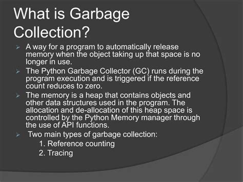 Memory Management In Python Pptx Operating Systems Computer