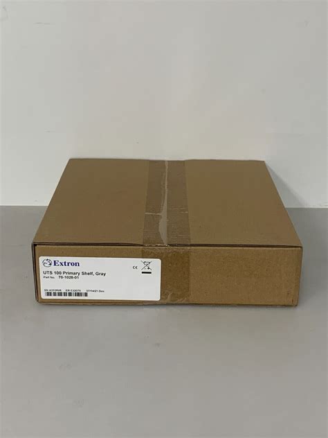 Extron Uts 100 Primary Shelf Under Table Shelf Gray 70 1028 01 Lpav