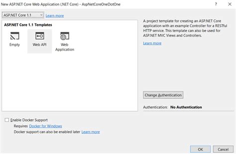 How To Deploy An ASP NET Core 1 1 Application To An Azure App Services Web App Using Visual