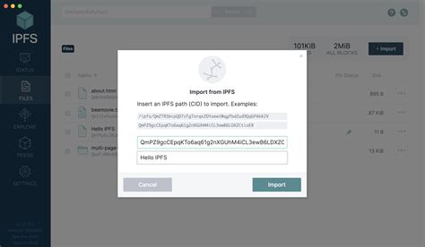 Ipfs Desktop Tutorial Ipfs Docs
