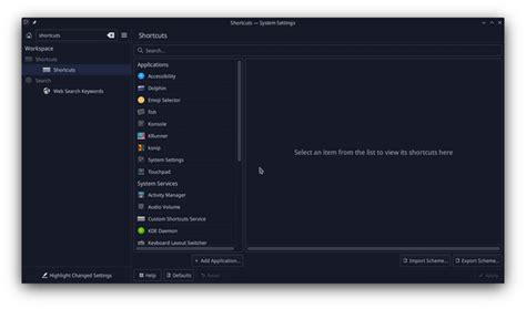 Custom Shortcuts Disappeared In System Settings Rkde