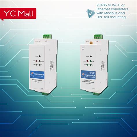 PUSR USR DR USR DR DIN Rail RS To Wi Fi Ethernet Converters Shopee Malaysia