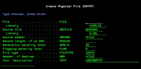 physical file in as400 as400 and sql tricks