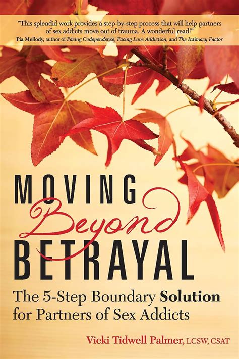 Moving Beyond Betrayal The 5 Step Boundary Solution For Partners Of Sex Addicts Palmer Vicki