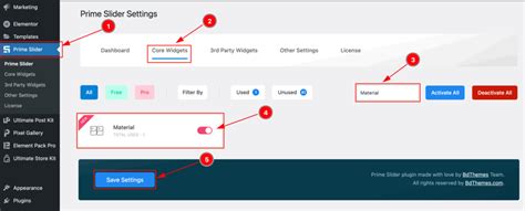 How To Use Material Slider Widget By Prime Slider