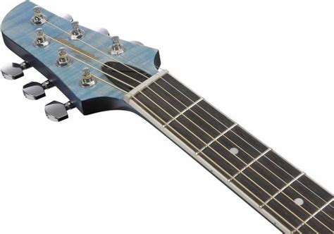 Ibanez Tcm50fmodb 6 String Rh Talman Series Acoustic Electric Guitar Open Pore Denim Blue