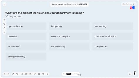 Maximizing Workshop Success With Mentimeter Mentimeter