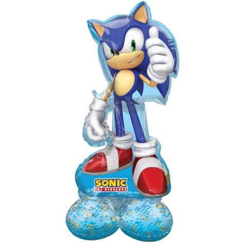 Sonic The Hedgehog Airloonz Foil Balloon • My Party Box Sonic Party