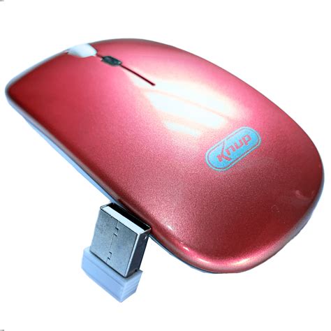 Mouse Sem Fio Knup Anatel RGB Bateria 500mAh Shop Do Nerd SHOP DO NERD
