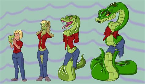 Snake Mask Transformation — Weasyl