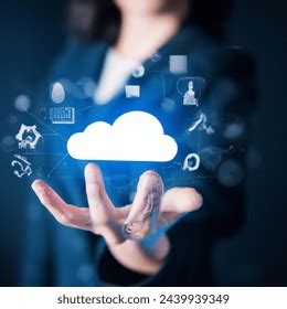 Cloud Computing Technology Diagram Data Management AI Generated Image Shutterstock