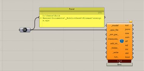 custom epw file import in ladybug grasshopper from pc folder