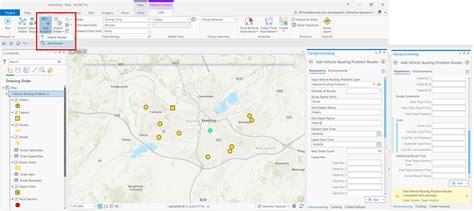 Routing Vehicles In Arcgis Pro Resource Centre Esri Uk