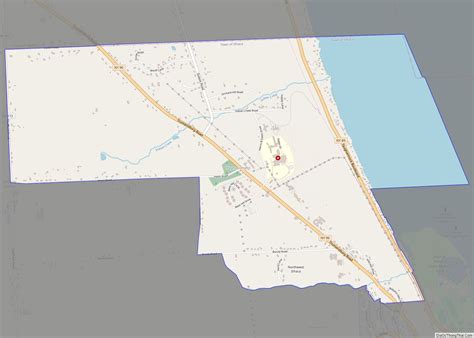 Map Of Northwest Ithaca Cdp Thong Thai Real