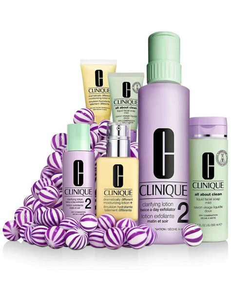Clinique 3 Step Skin Care System Type 2 Dry Comb Beauty And Personal