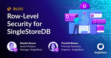 Singlestore Developers On Linkedin Row Level Security For Singlestoredb