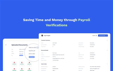 Saving Time And Money Through Payroll Verifications