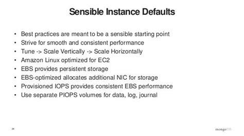 running mongodb 3 0 on aws