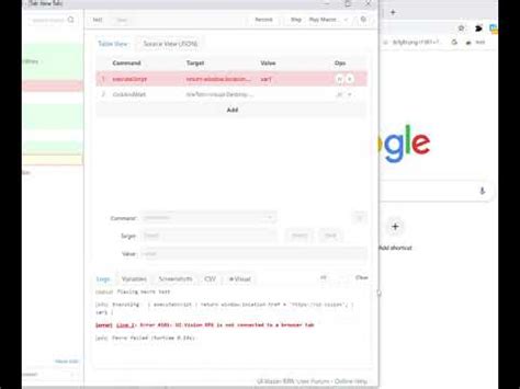 Error Solution HowTo Ui Vision AI OCR Community Forums