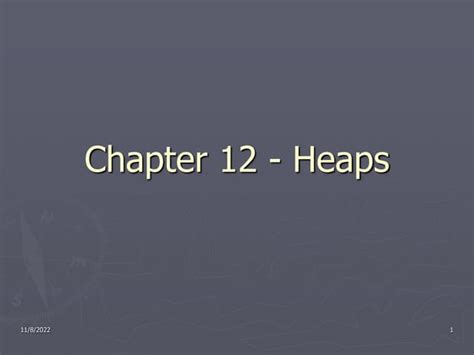 chapter 12 heaps ppt