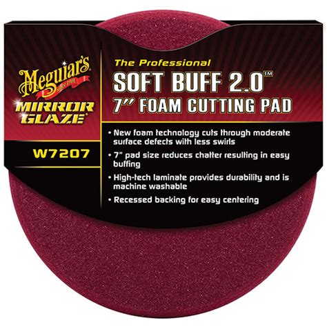 Meguiars Mirror Glaze® 7 Soft Buff® 2 0 Foam Cutting Pad West Marine