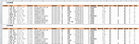データを扱う時はウィンドウの分割と固定方法を活用しよう エクセルサプリ