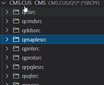 Members Of One File Will Not Open Issue 69 Codefori Vscode Rpgle