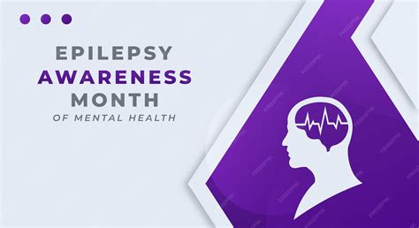 Premium Vector Epilepsy Awareness Month Celebration Design