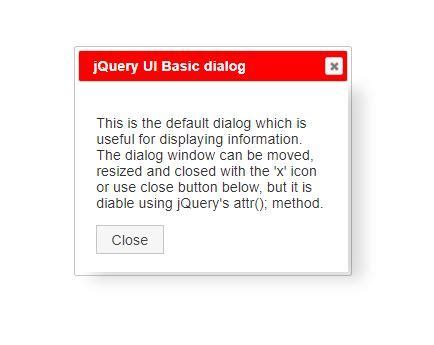 How To Disable A Button In JQuery Dialog From A Function GeeksforGeeks