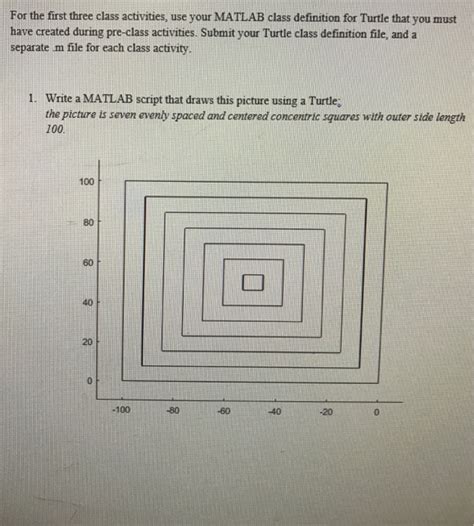 solved for the first three class activities use your matlab