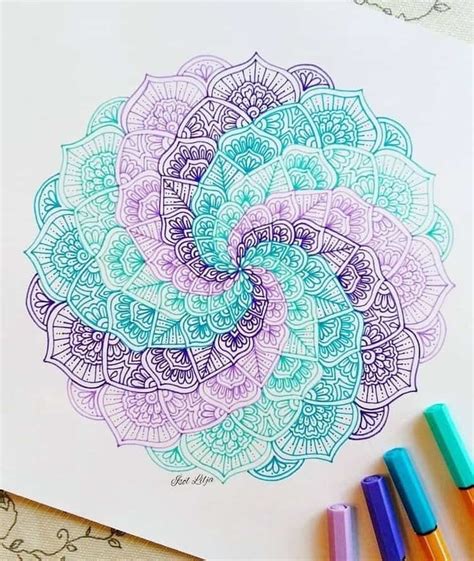 Mandala Drawing Ideas For Beginners