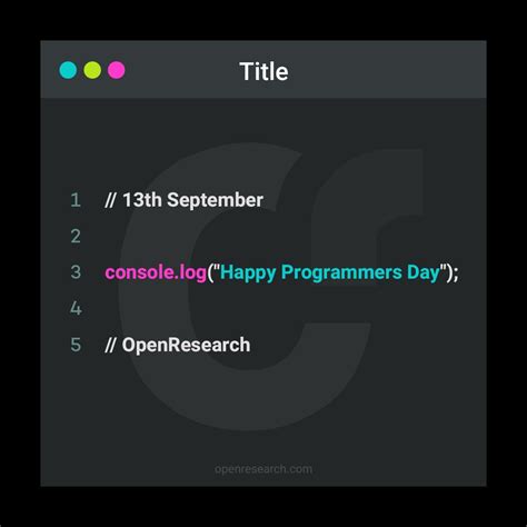 Openresearch On Linkedin Programmersday Codeheroes Techinnovators