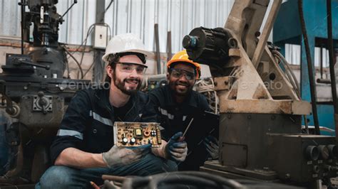 Industrial Engineers Are In Charge Of Controlling The Automated Robot