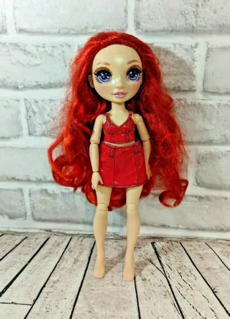 Mga Rainbow High Red Hair Ruby Anderson Doll In Crop Tank And Skirt £14 11 Picclick Uk