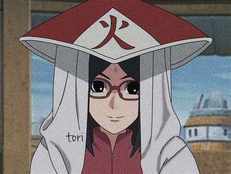 Sarada Hokage Sarada Uchiha Anime Sakura E Sasuke