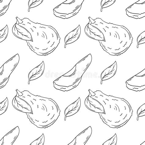 Monochrome Cute Pattern Pattern For Textiles In Hand Draw Style Stock Vector Illustration Of