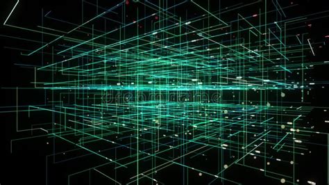 Digital Transformation Of Smart City Wireless Data Code Network System Stock Footage Video Of