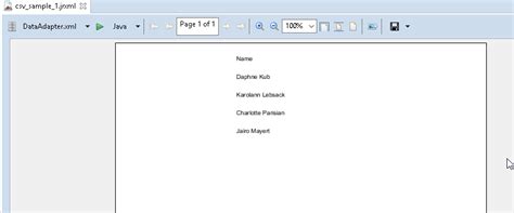 Jasper Reports Query Language Not Set Why Am I Getting This Error In Case Using Csv Data